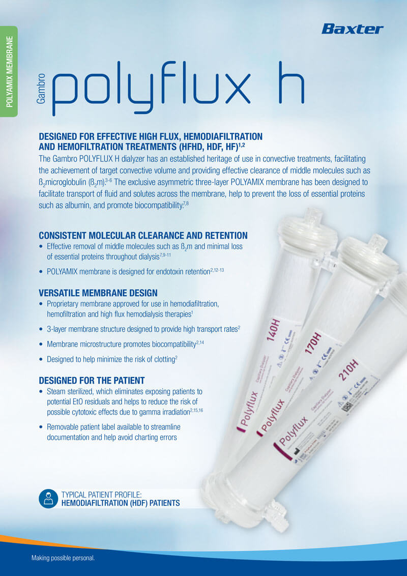 Polyflux High Flux Series